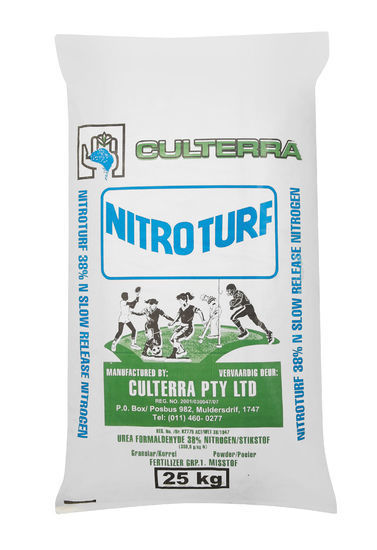 NaturesNourishment. Nitroturf 38% 25Kg